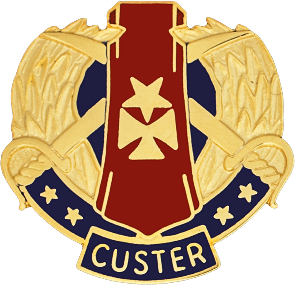 85th Division Training Support Unit Crest (Custer)