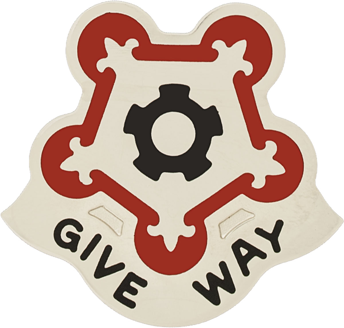 88th Supply and Service Battalion Unit Crest (Give Way)