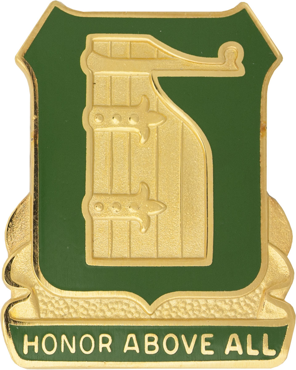 91st Military Police Battalion Unit Crest (Honor Above All)