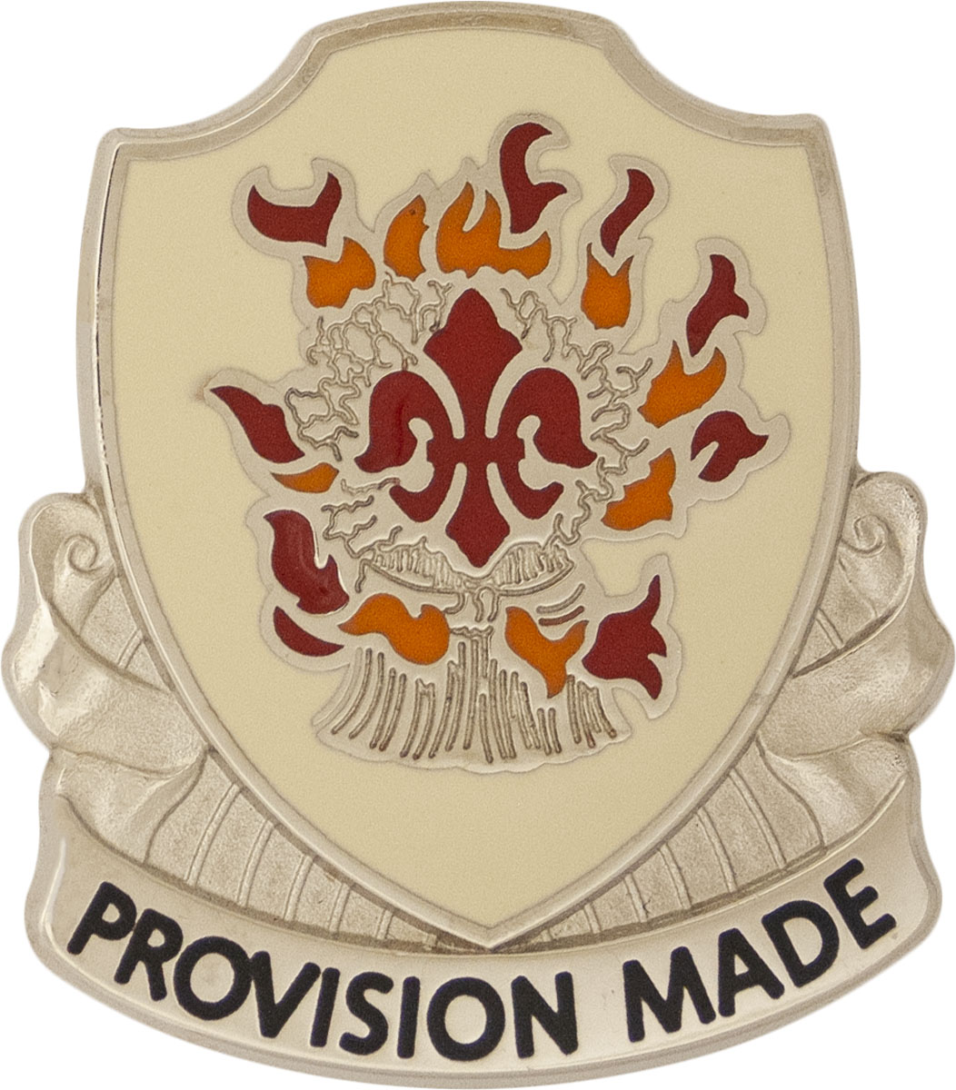 96th Support Battalion Unit Crest (Provision Made)