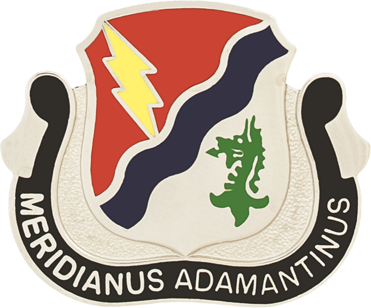 98th Cavalry Unit Crest (Meridianus Adamantinus)