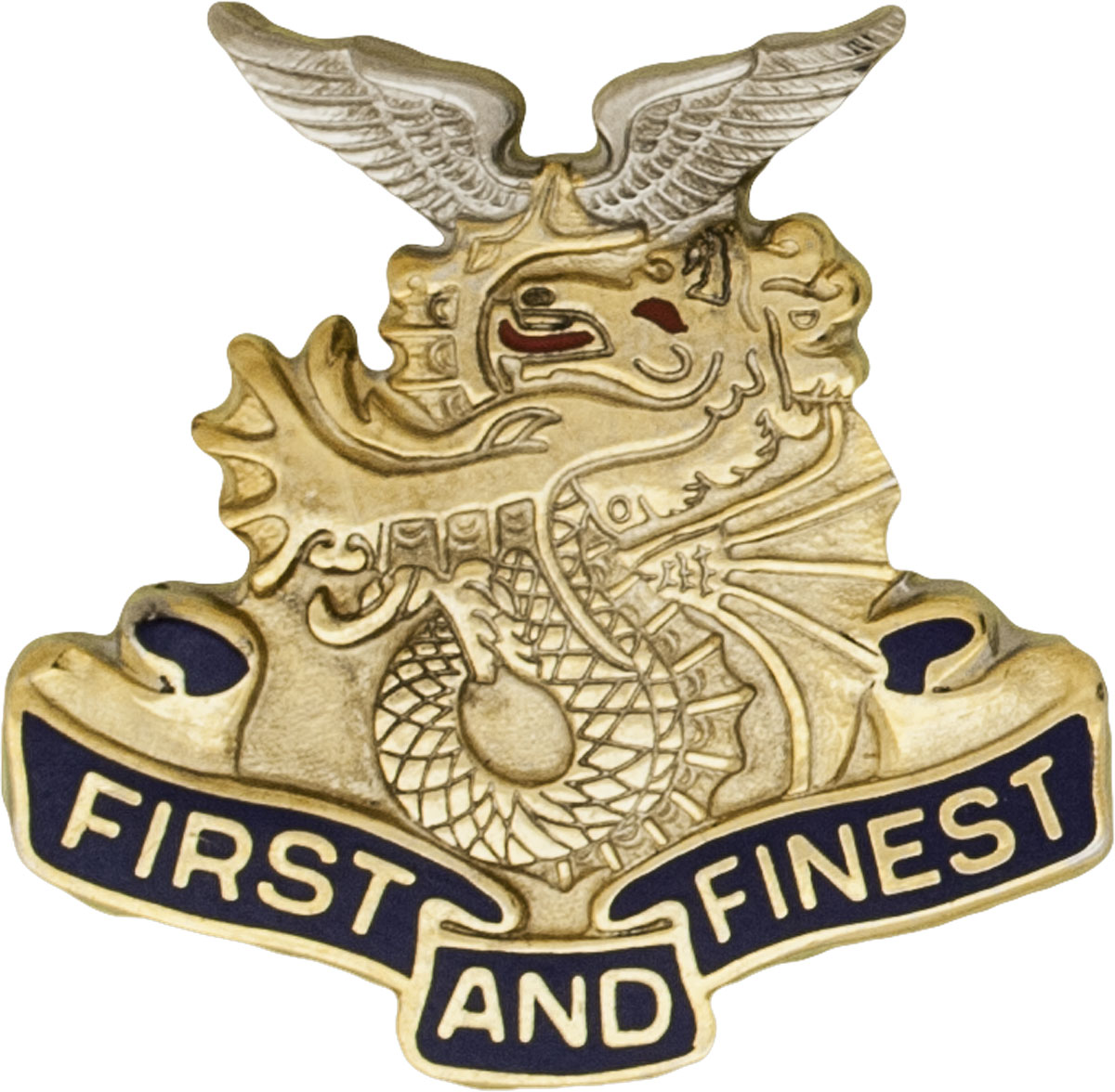1st Transportation Battalion Unit Crest (First And Finest)