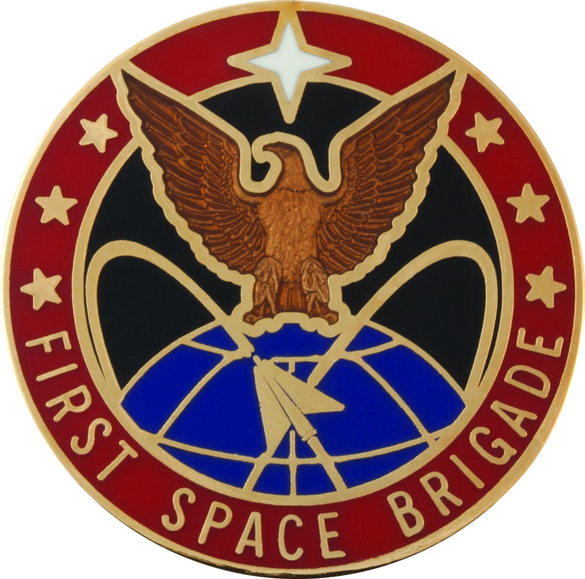 1st Space Brigade Unit Crest (First Space Brigade)
