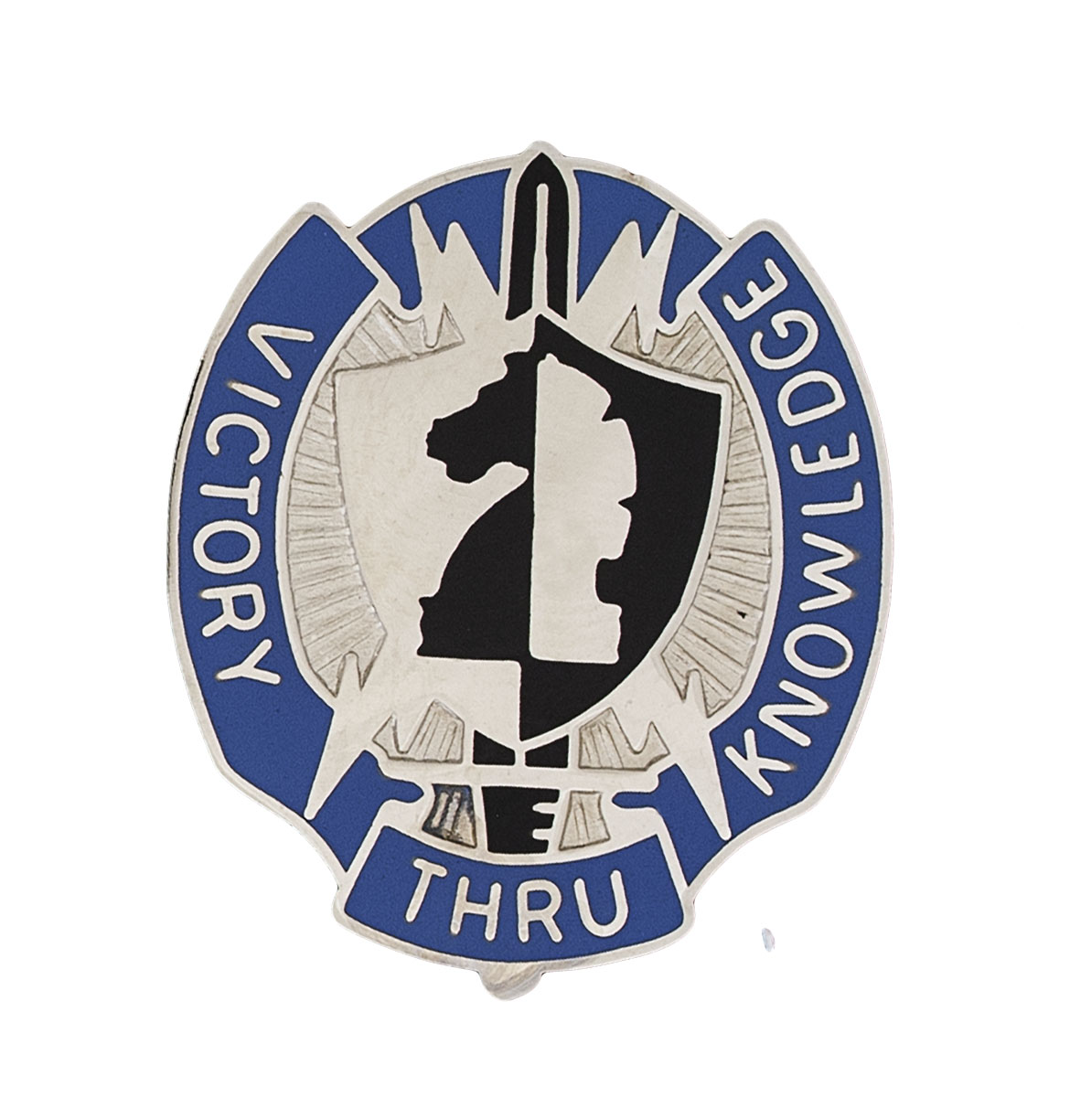 2nd Military Intelligence Cmd Unit Crest (Victory Thru Knowledge)