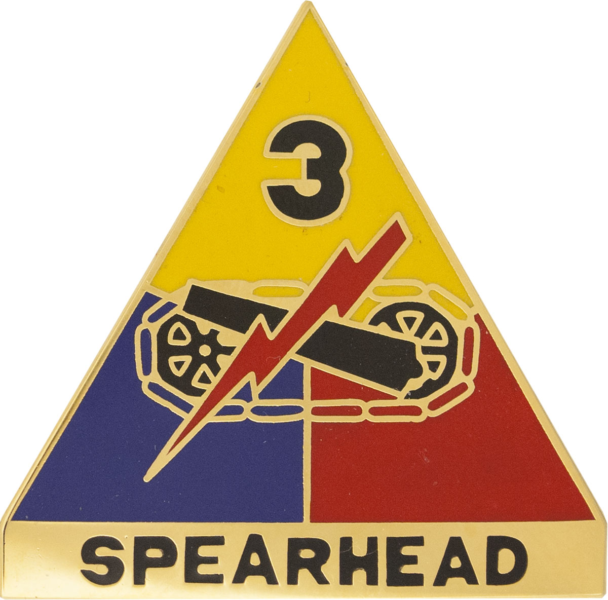 3rd Armored Division Unit Crest (Spearhead)