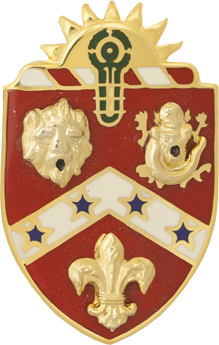3rd Field Artillery Unit Crest (No Motto)