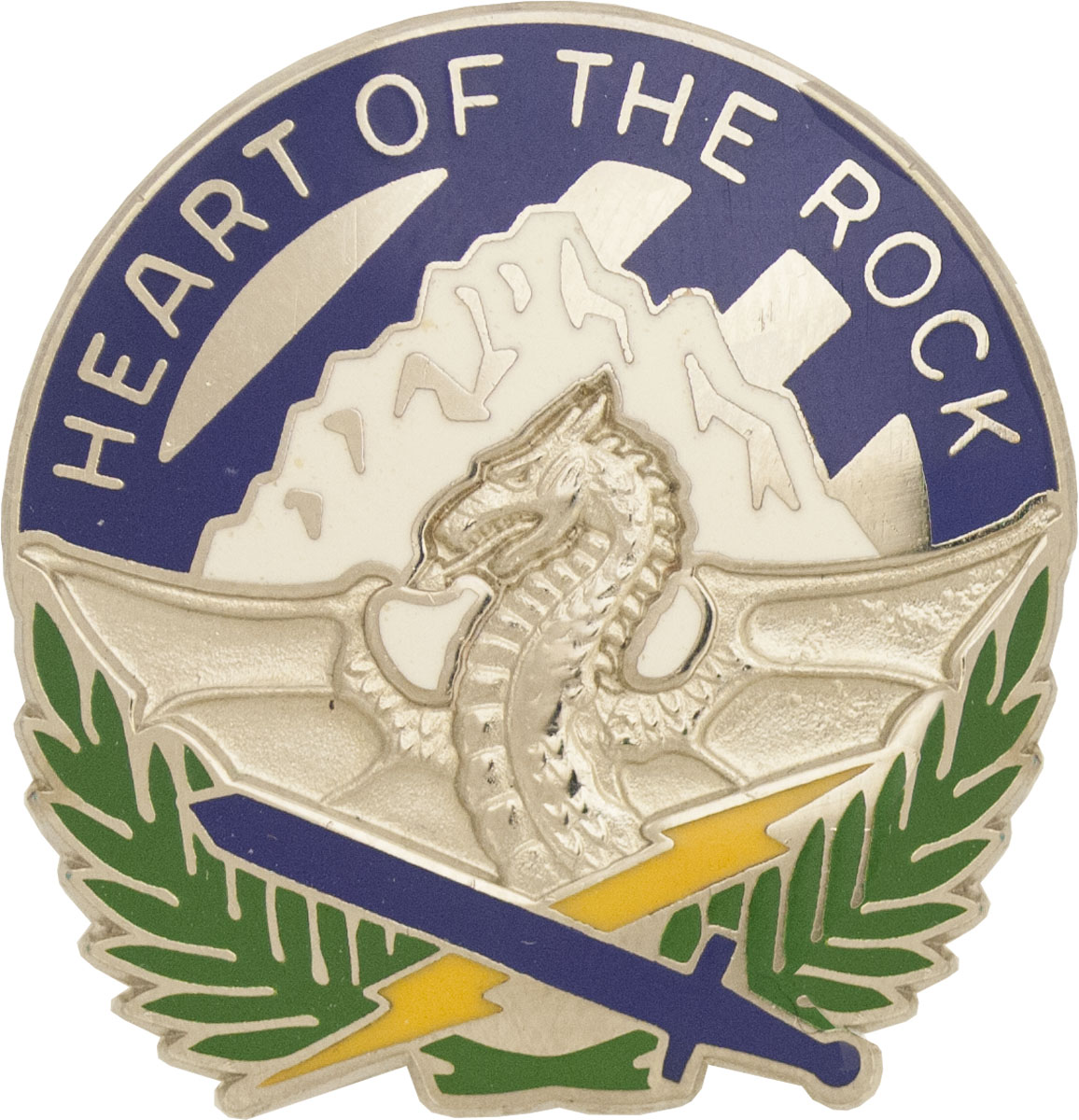 3rd Sustainment Brigade Unit Crest (Heart Of The Rock)