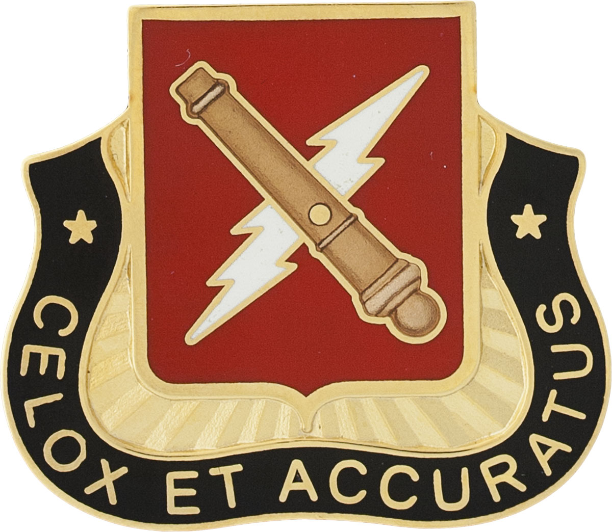 5th Brigade 1st Armored Division Fires Battalion Unit Crest (Celox ...