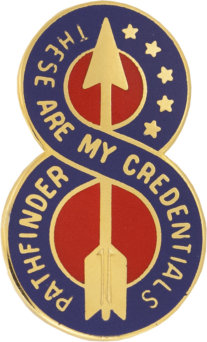 8th Infantry Division Unit Crest (These Are My Credentials Pathfinder)