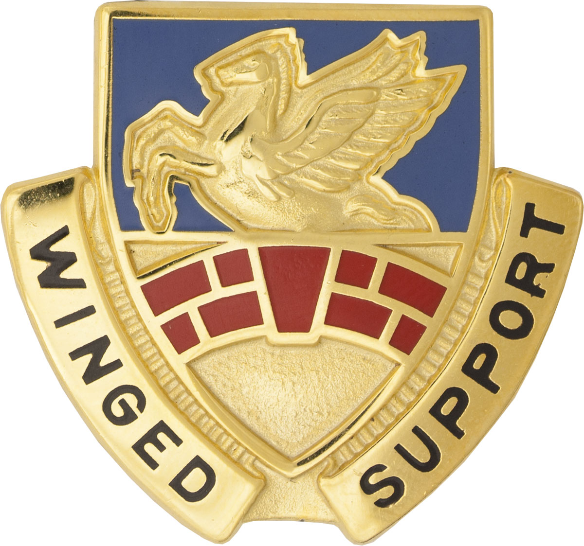 104th Aviation Pennsylvania National Guard Unit Crest (Winged Support)