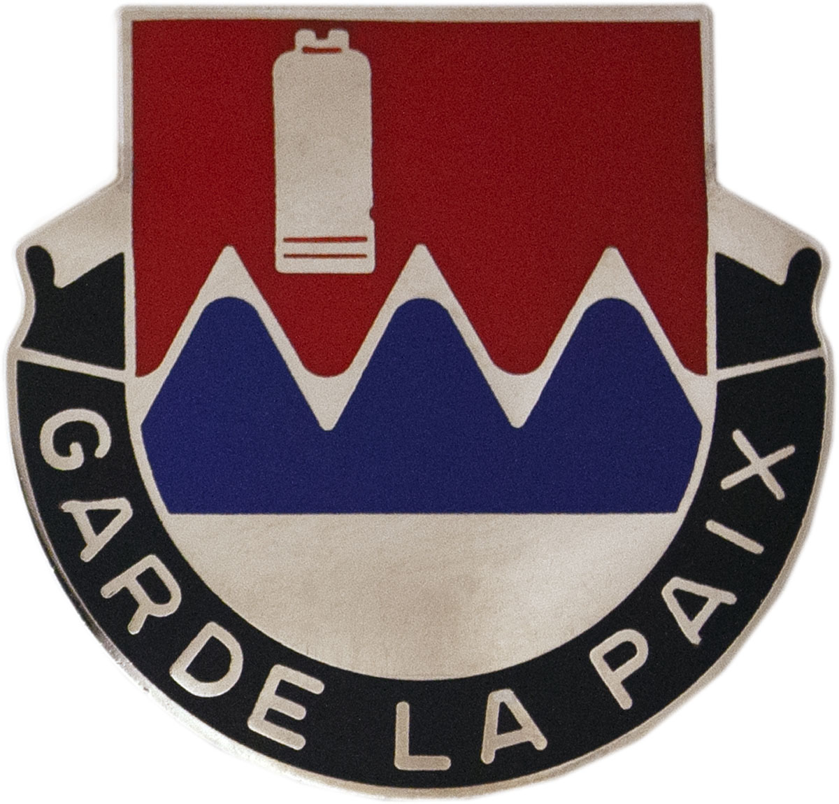 115th Engineer Battalion Unit Crest (Garde La Paix)