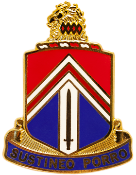 117th Support Battalion NJ ARNG Unit Crest (Sustineo Porro)