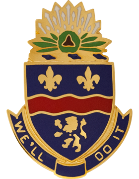 148th Infantry Battalion Unit Crest (Well Do It)