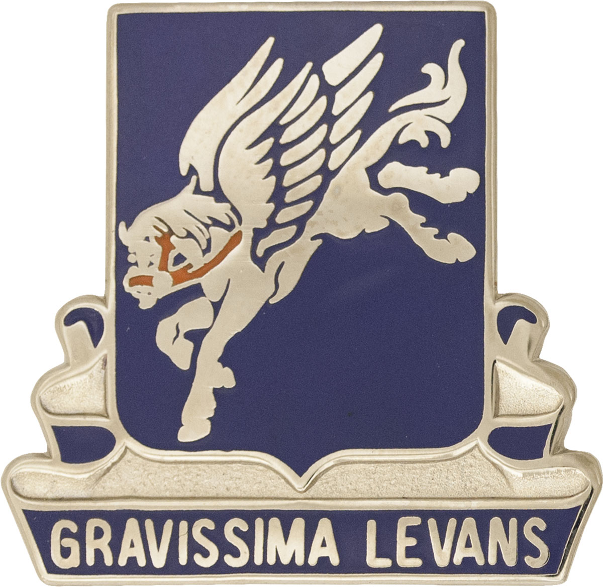 169th Aviation Unit Crest (Gravissima Levans)