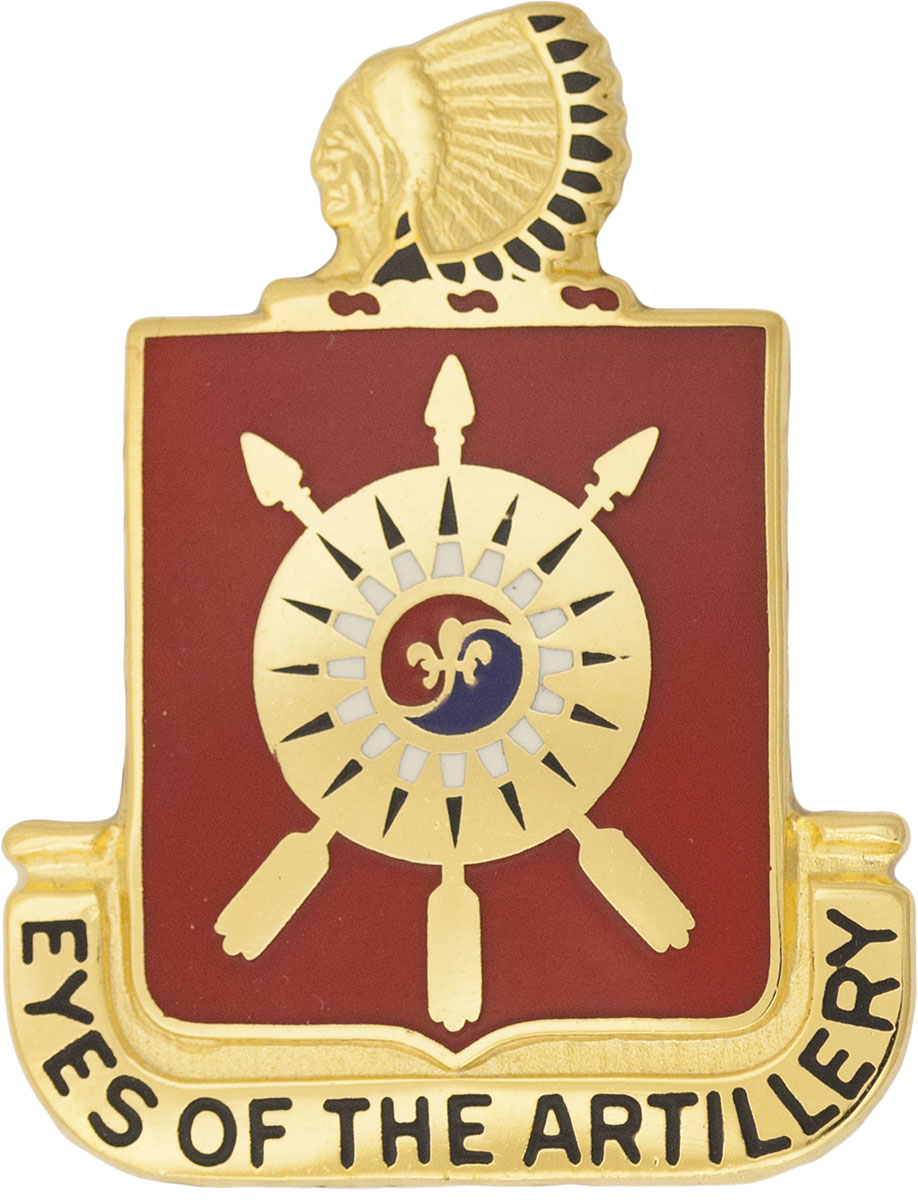 171st Field Artillery Unit Crest (Eyes Of The Artillery)