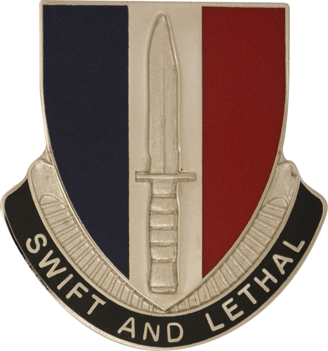 189th Infantry Brigade Unit Crest (Swift and Lethal)