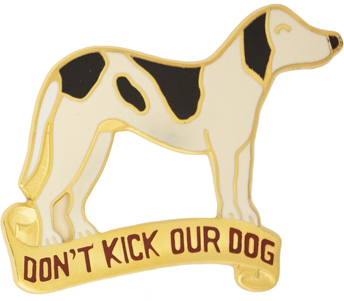203rd Engineer Battalion (Right) Unit Crest (Don't Kick Our Dogs)