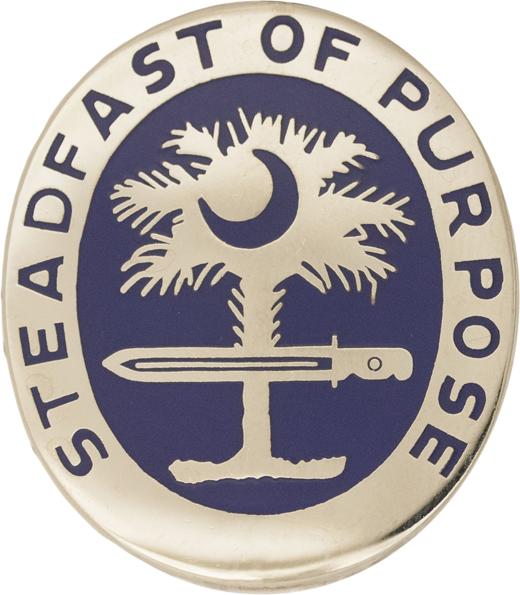 218th Infantry Brigade Unit Crest (Steadfast Of Purpose)