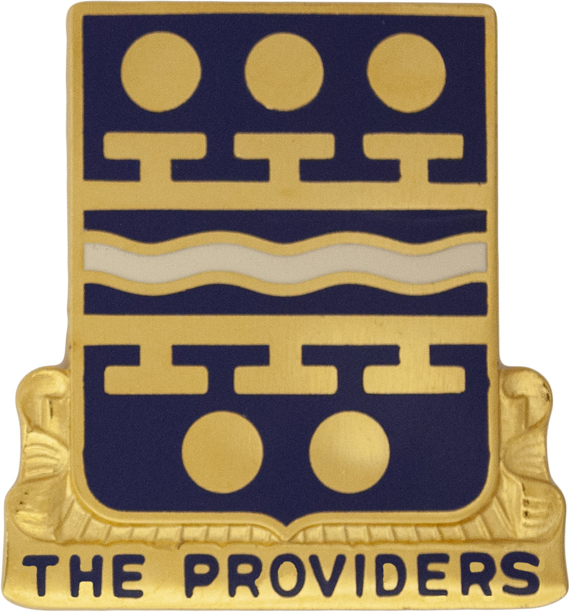 266th Quartermaster Battalion Unit Crest (The Providers)