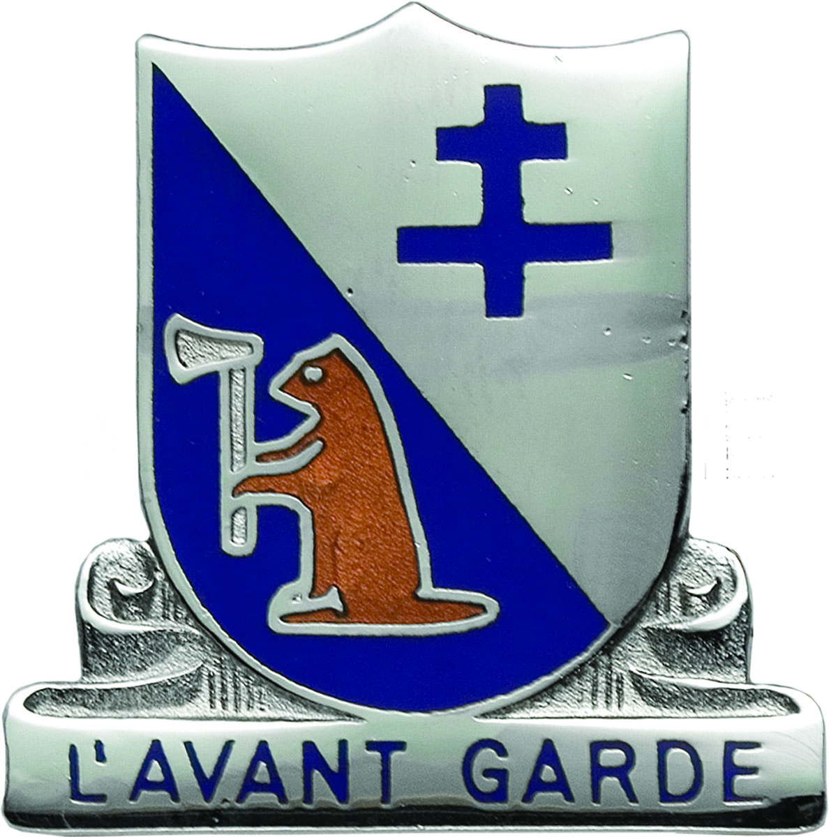 274th Regiment Brigade Combat Team Unit Crest (LAvant Garde)