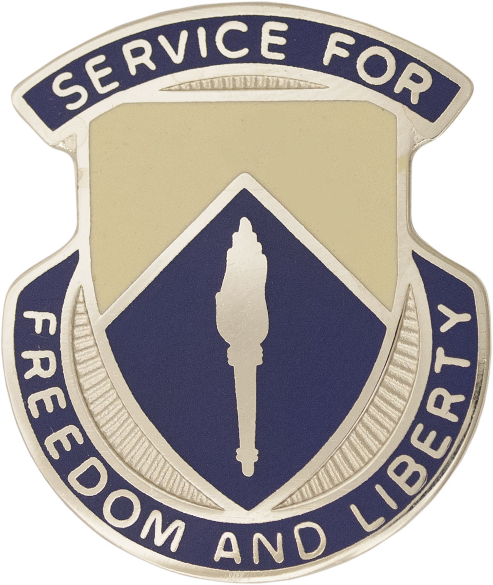 277th Quartermaster Battalion Unit Crest (Service For Freedom And L...