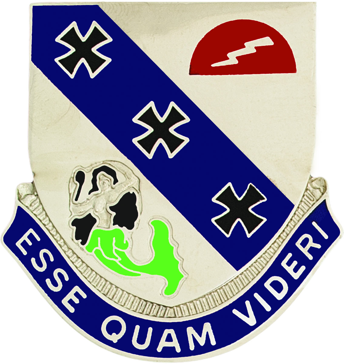 309th Regiment Brigade Combat Team Unit Crest (Esse Quam Videri)