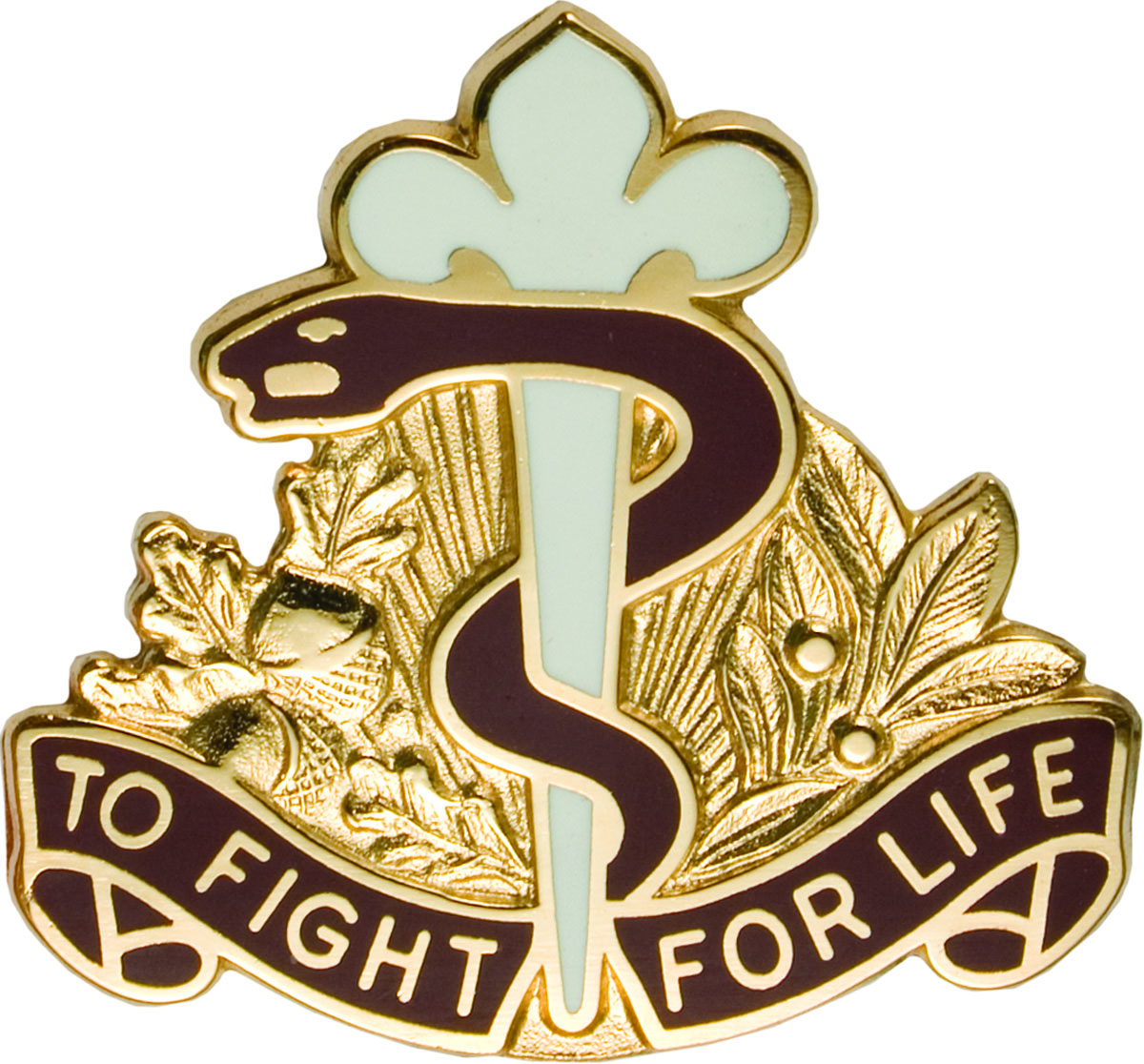 325th Field Hospital Unit Crest (To Fight For Life)