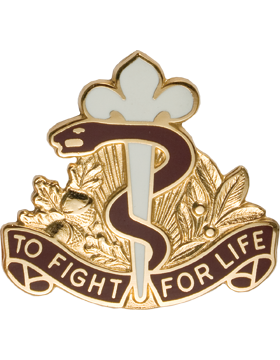 325th Field Hospital Unit Crest (To Fight For Life)