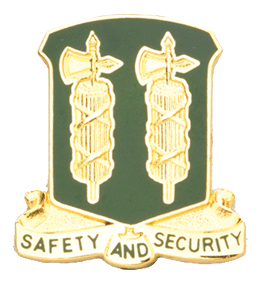 327th Military Police Battalion Unit Crest (Safety And Security)