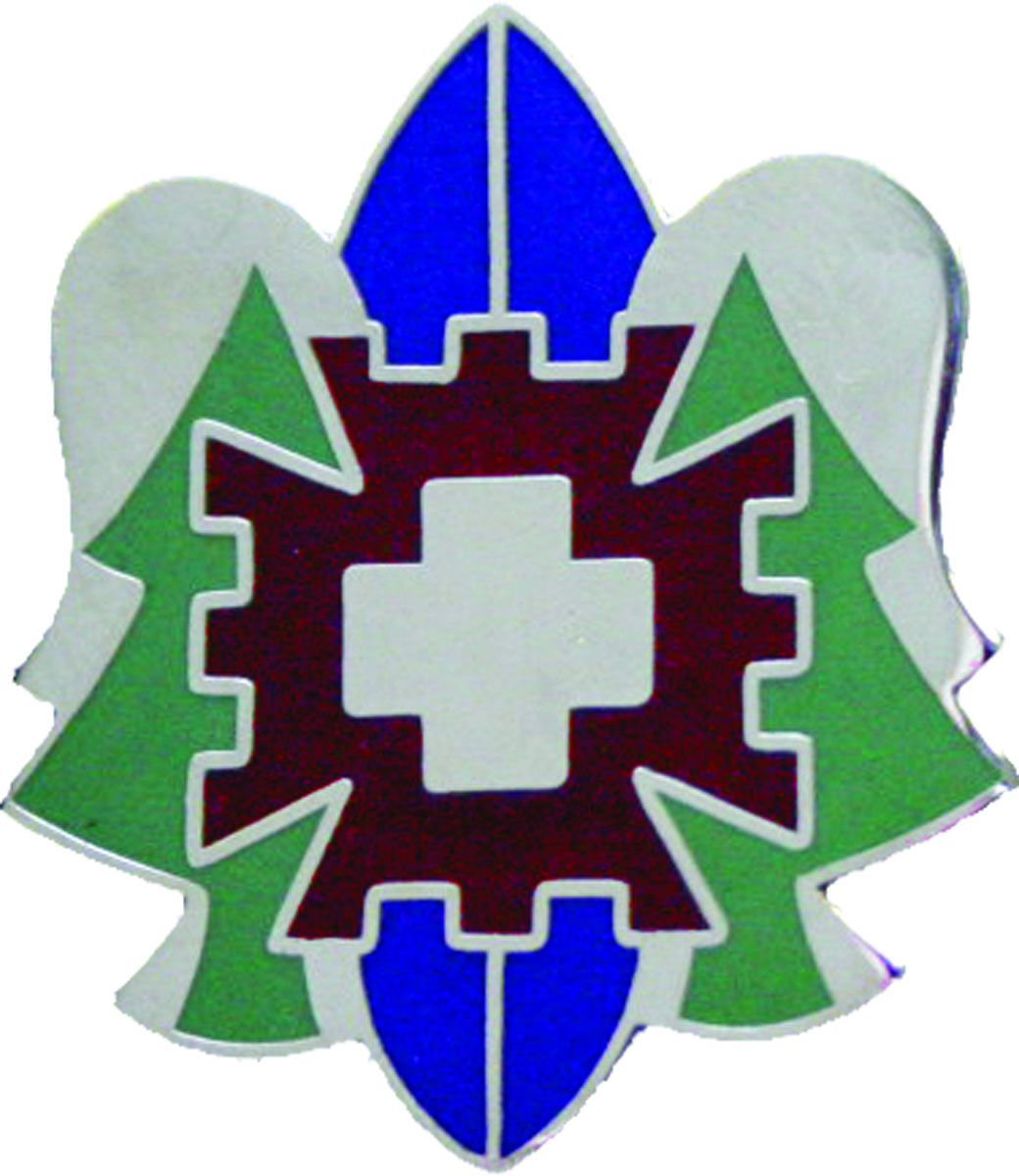 332nd Medical Brigade Unit Crest (No Motto)