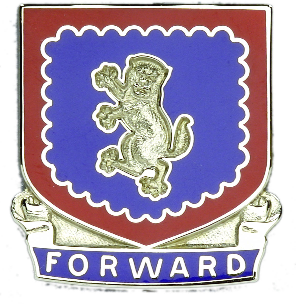 340th Regiment Advanced Individual Training Unit Crest (Forward)