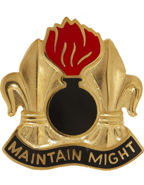 398th Support Battalion United States Army Unit Crest (Maintain Might)