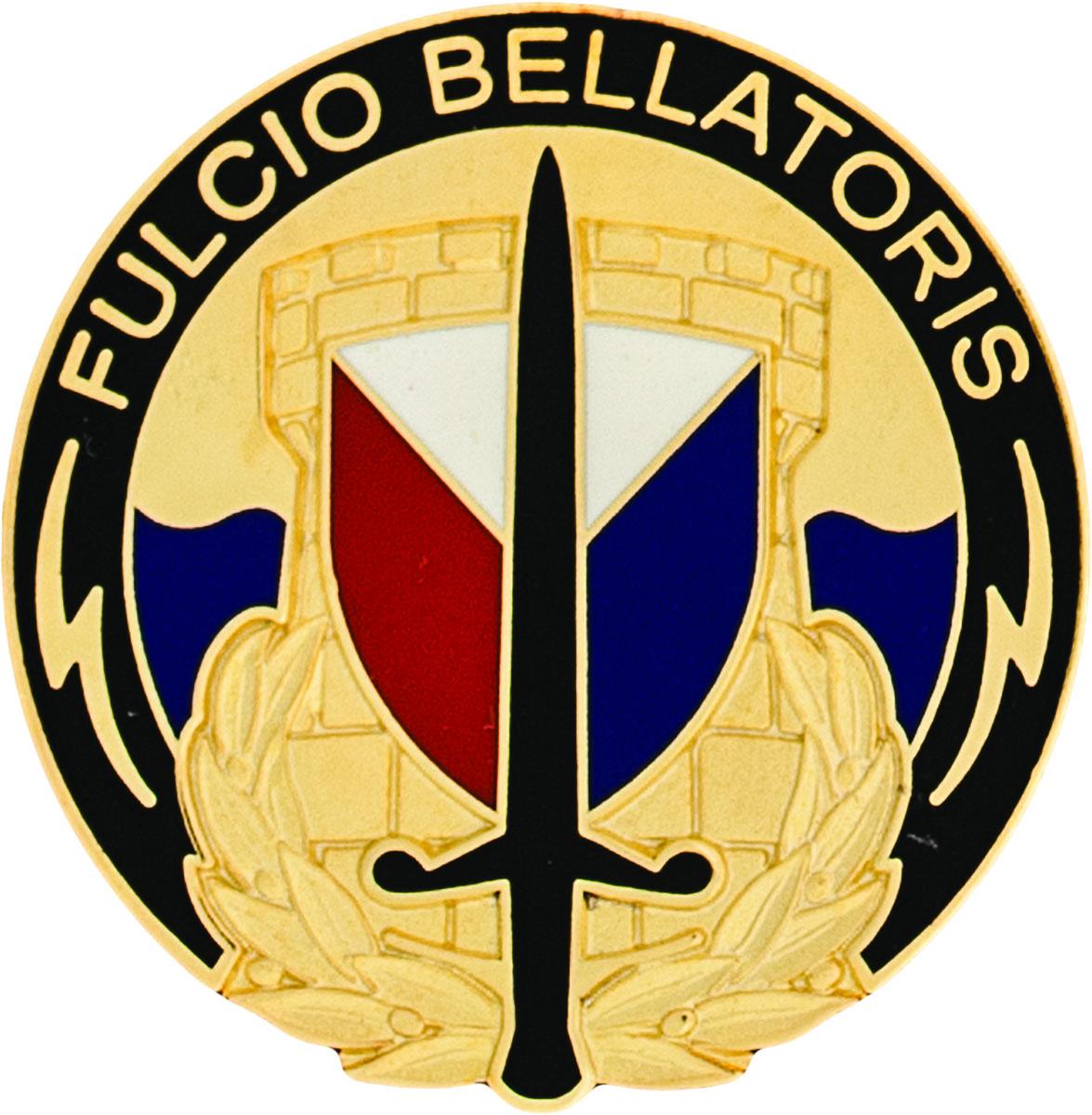 405th Support Brigade Unit Crest (Fulcio Bellatoris)