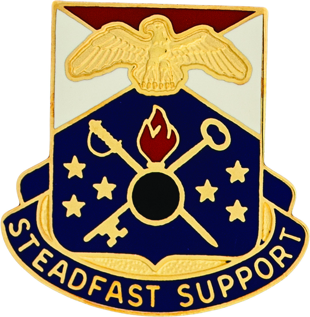 406th Support Brigade Unit Crest (Steadfast Support)