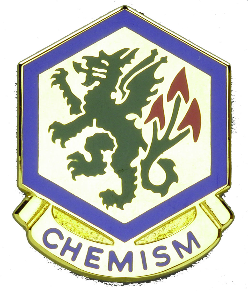 415th Chemical Brigade Unit Crest (Chemism)
