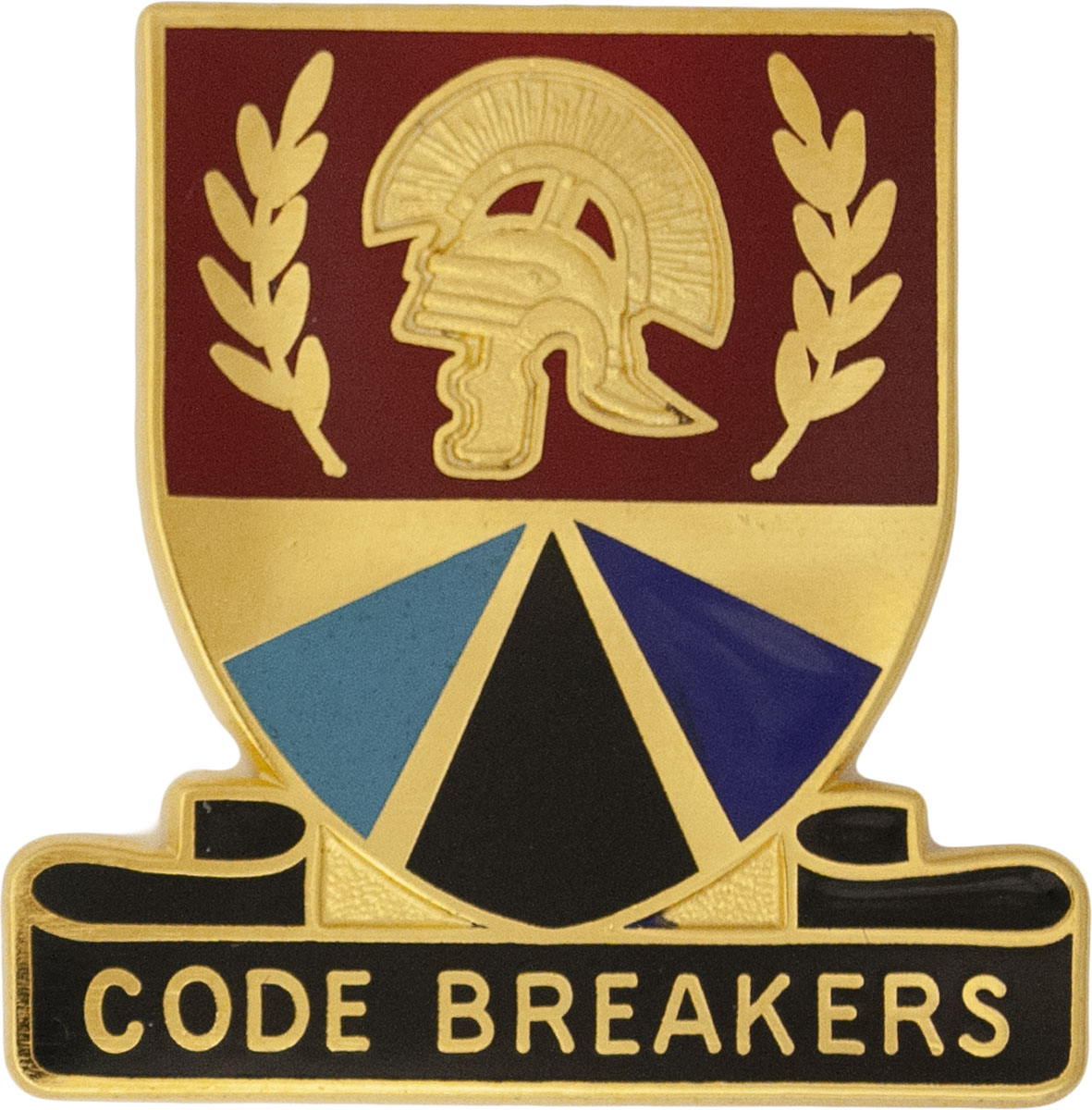 420th Transportation Battalion Unit Crest (Code Breakers)