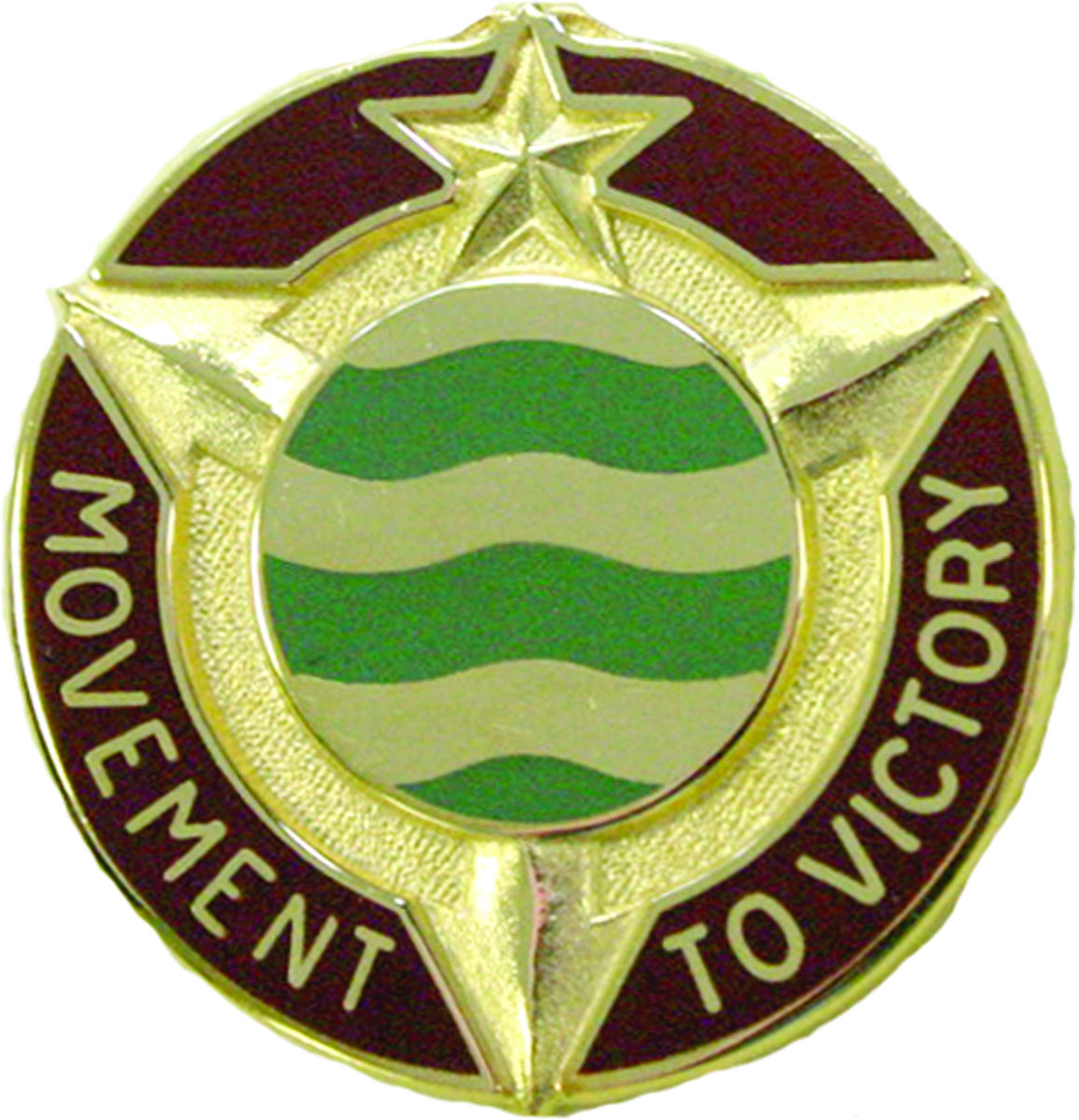 457th Transportation Battalion Unit Crest (Movement To Victory)