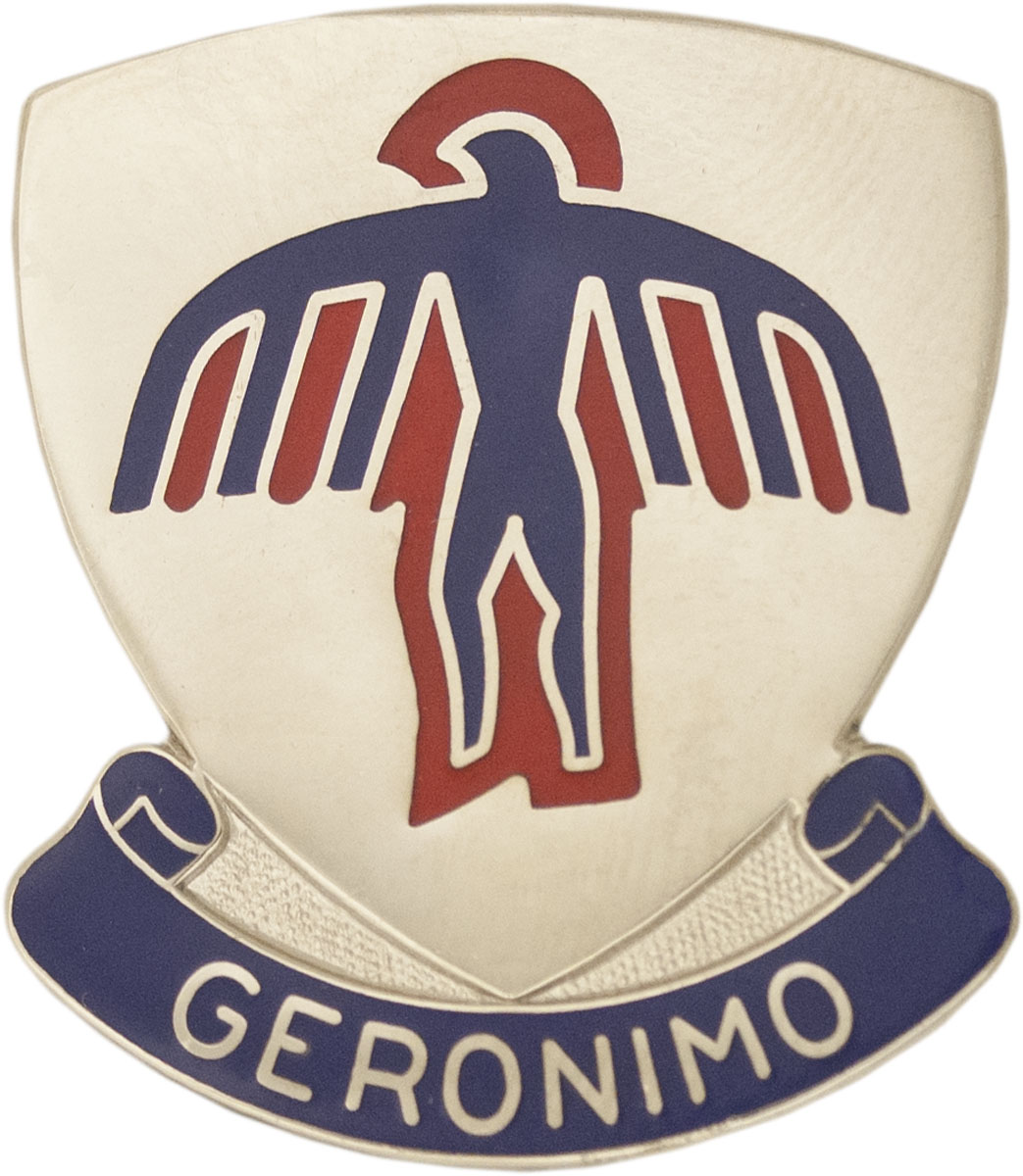 501st Infantry Unit Crest (Geronimo)