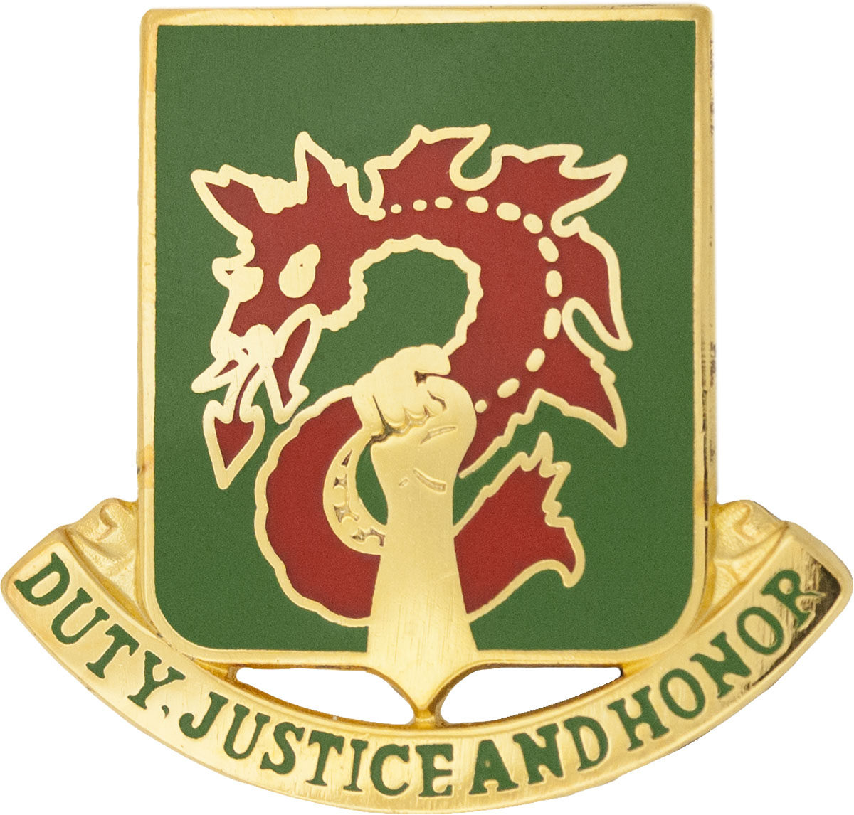 504th Military Police Battalion Unit Crest (Duty Justice And Honor)