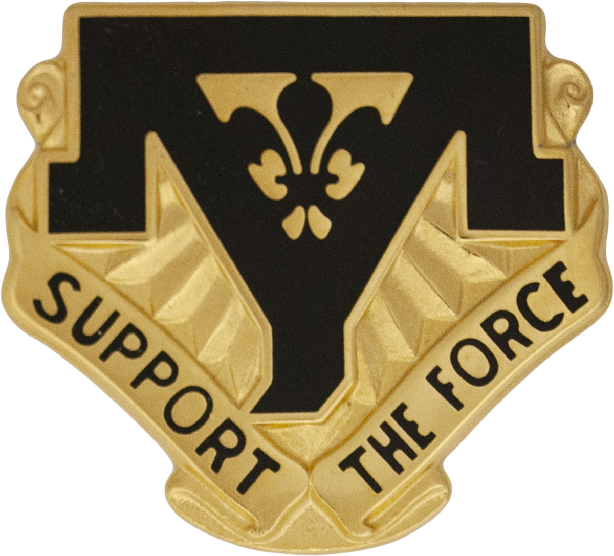 544th Maintenance Battalion Unit Crest (Support The Force)