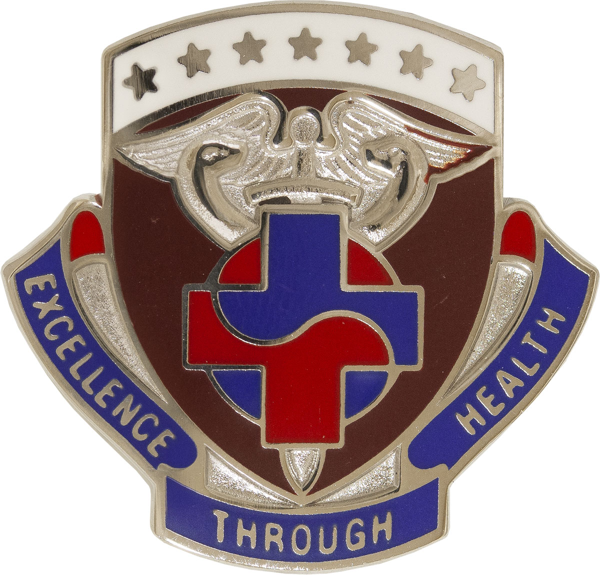 549th Hospital Center Unit Crest (Excellence Through Health)