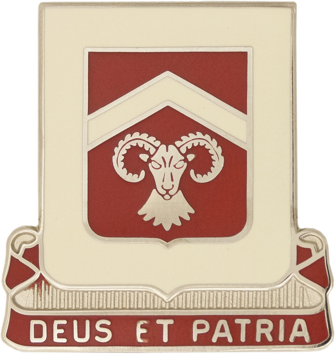 553rd Engineer Battalion Unit Crest (Deus Et Patria)