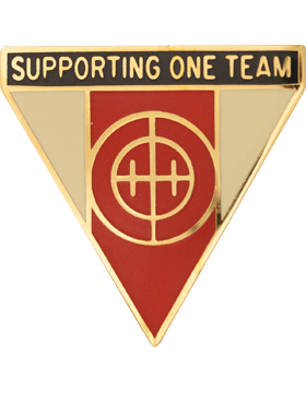 643rd Support Group Unit Crest (Supporting One Team)