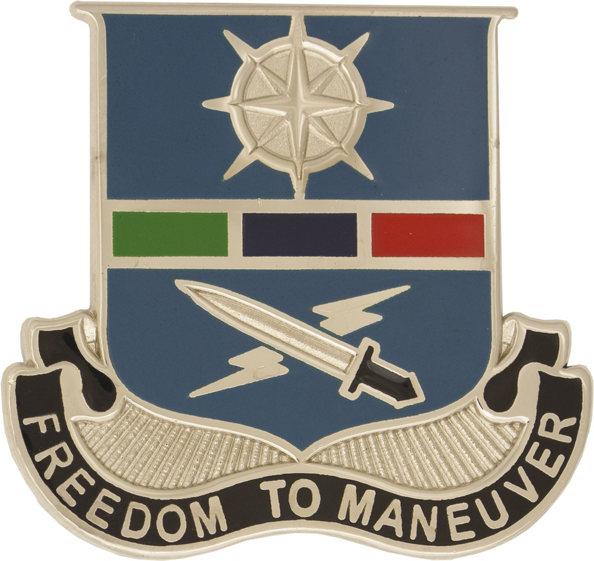 648th Maneuver Enhancement Brigade Unit Crest (Freedom to Maneuver)