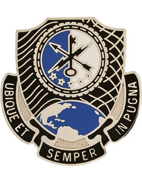 780th Military Intelligence Brigade Unit Crest (Ubique Et Semper In...