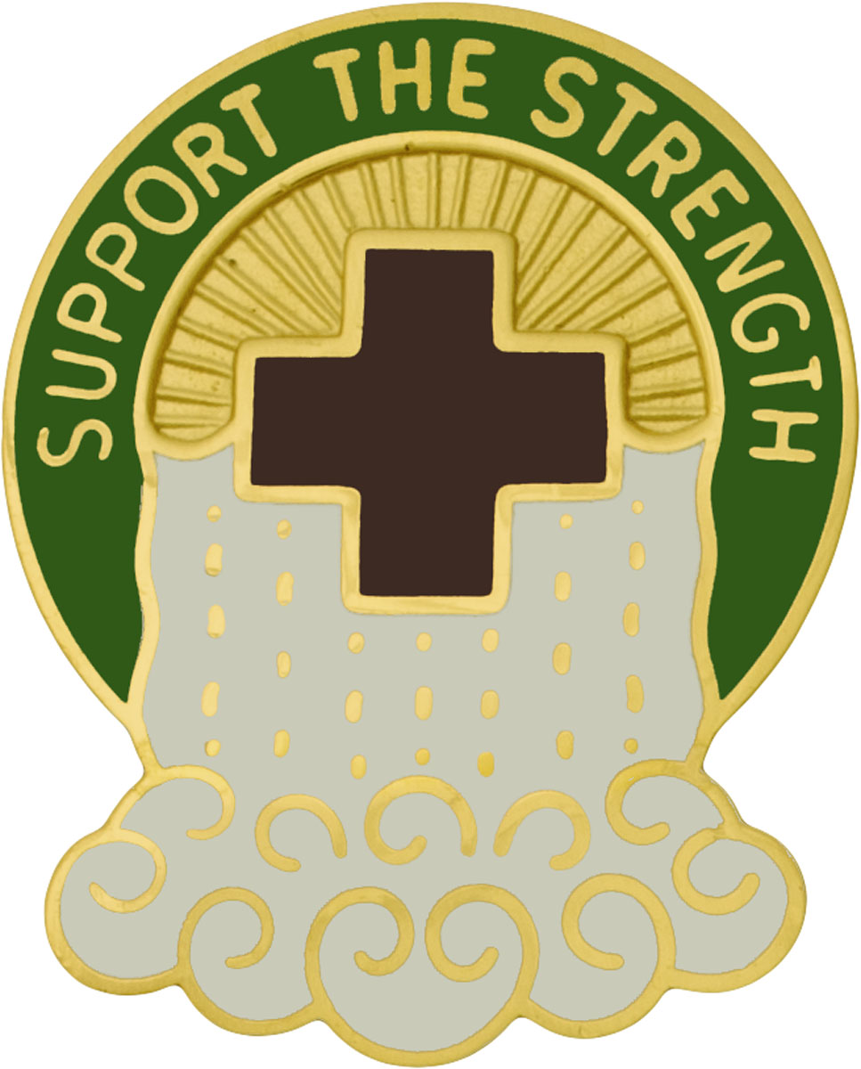 865th Combat Support Hospital Unit Crest