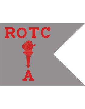 Custom Guidon Jrotc (Red Torch)