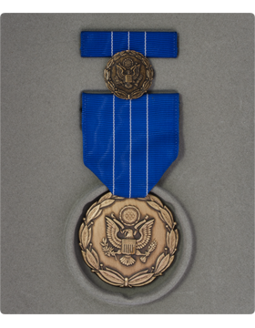 Meritorious Civilian Service Award Medal Box Set with Lapel Pin