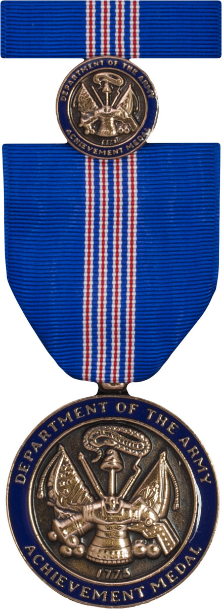 Achievement For Civilian Service Medal Box Set with Lapel Pin