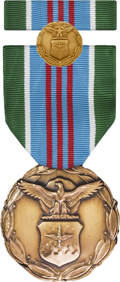 Air Force Exemplary Civilian Service Medal Box Set with Lapel Pin